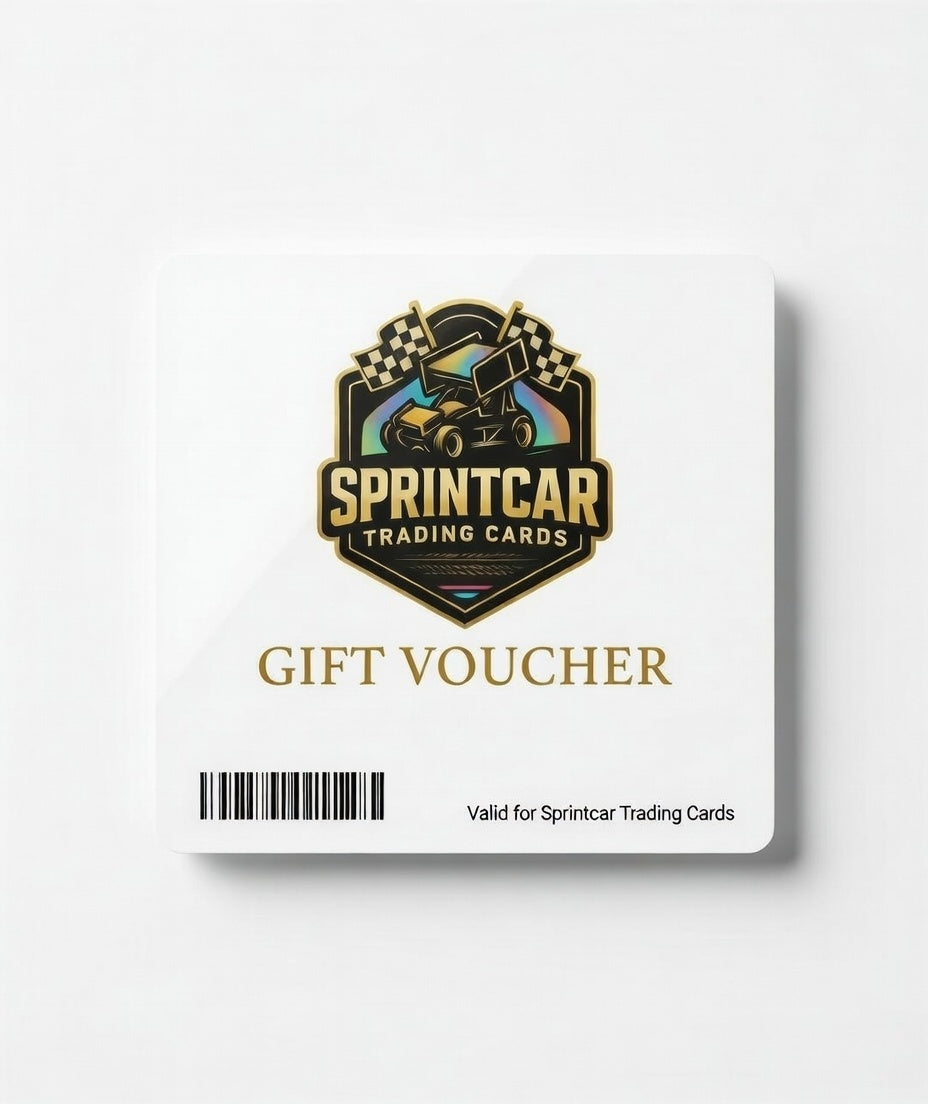 SprintCards Gift Voucher – Sprintcar Trading Cards